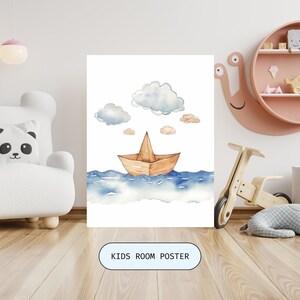 10 Ocean Theme Posters - Coastal Beach House Decor, Nursery Wall Art ...