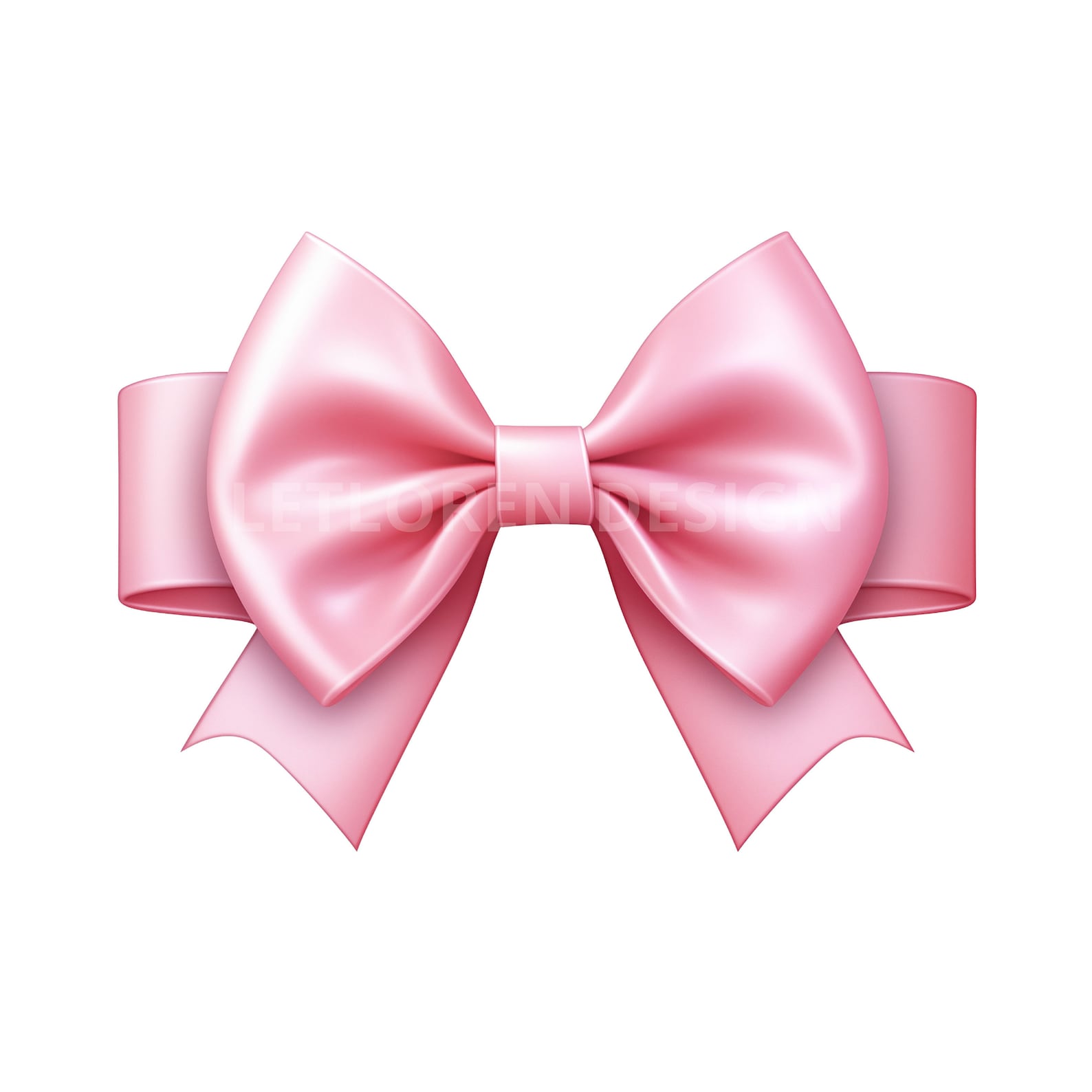 Watercolor Pastel Pink Bows Clipart PNG - 18 High Quality PNG - Pastel ...