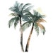 Palm Tree Designs Clipart Wall Art, Planners, Calendars, Scrapbooking ...