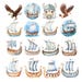 Viking Clipart Bundle, Vikings Clip Art, Nordic Knight, Norsemen PNG ...