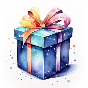 Birthday GIFTS Clipart Bundle - 10 High Quality Jpgs - Digital ...