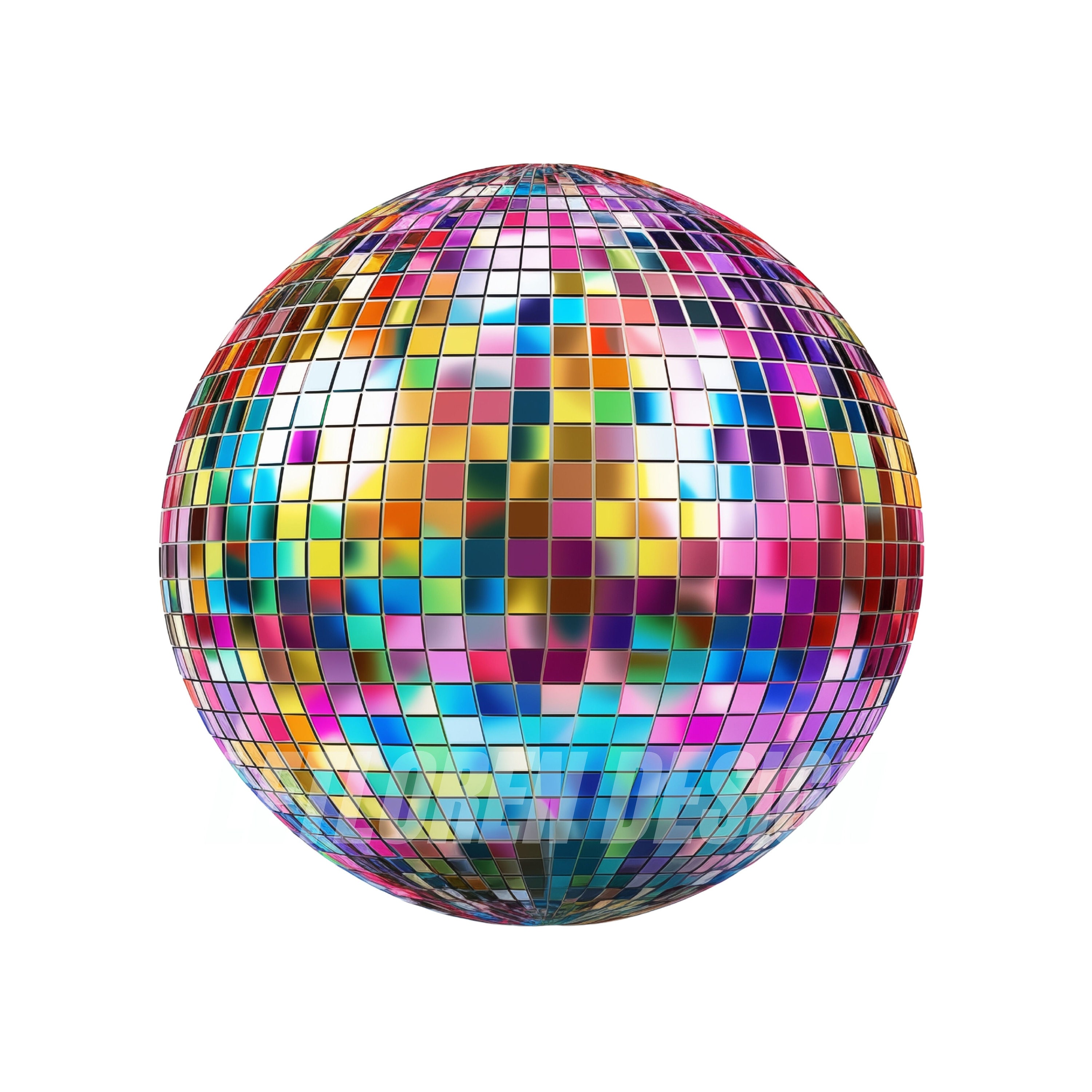 Disco Balls Clipart, Dance Party Graphics, Mirror Balls, Diamond ...