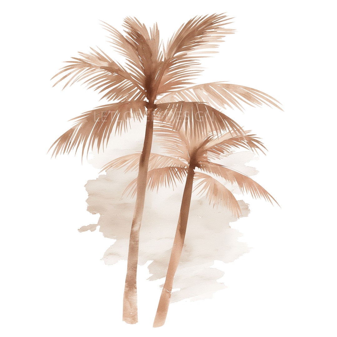 Palm Tree Designs Clipart - Wall Art, Planners, Calendars, Scrapbooking ...