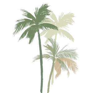 Palm Tree Designs Clipart - Wall Art, Planners, Calendars, Scrapbooking ...