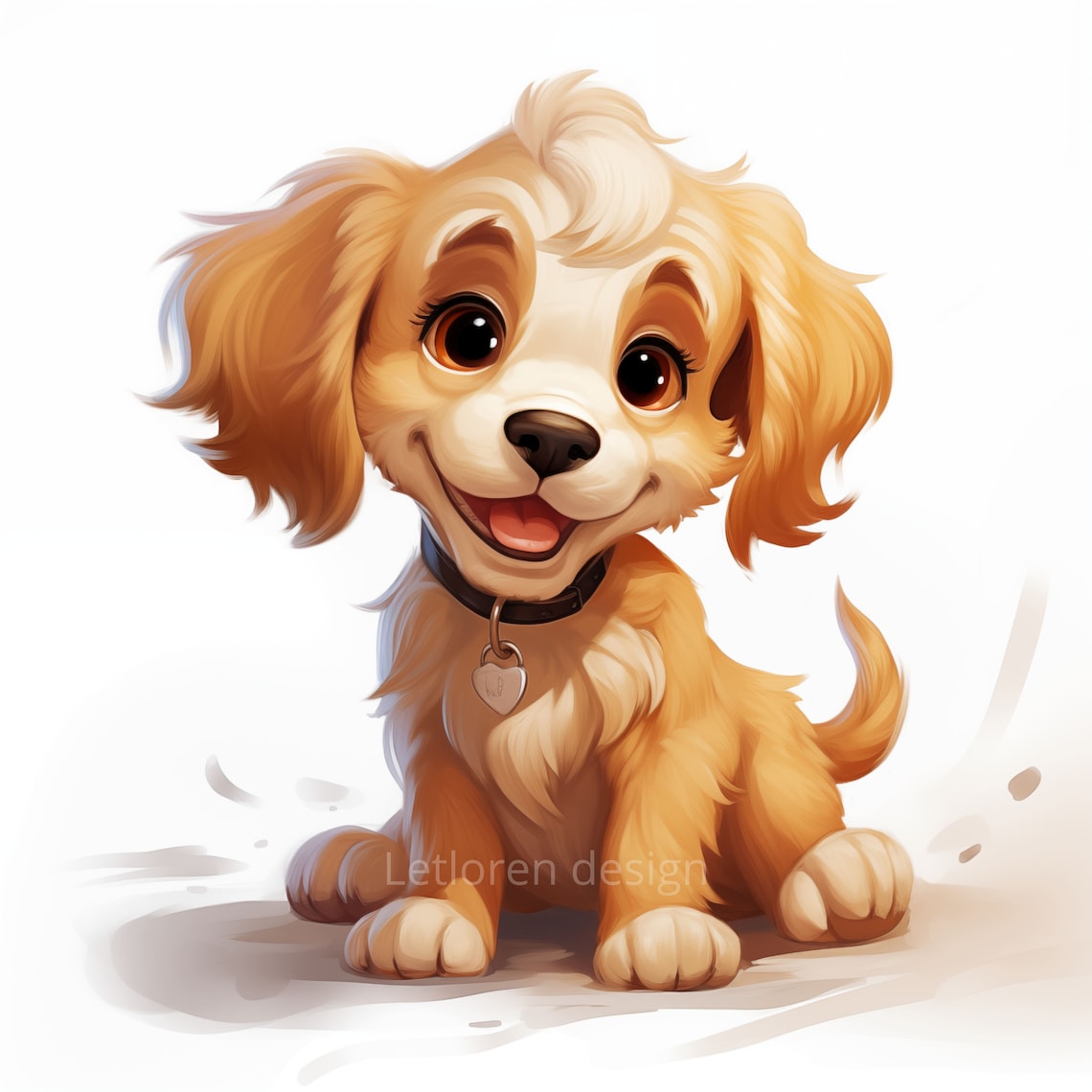 Dog Clipart Bundle, Watercolor Clipart Dog, Cute Dog, Dog Watercolor ...