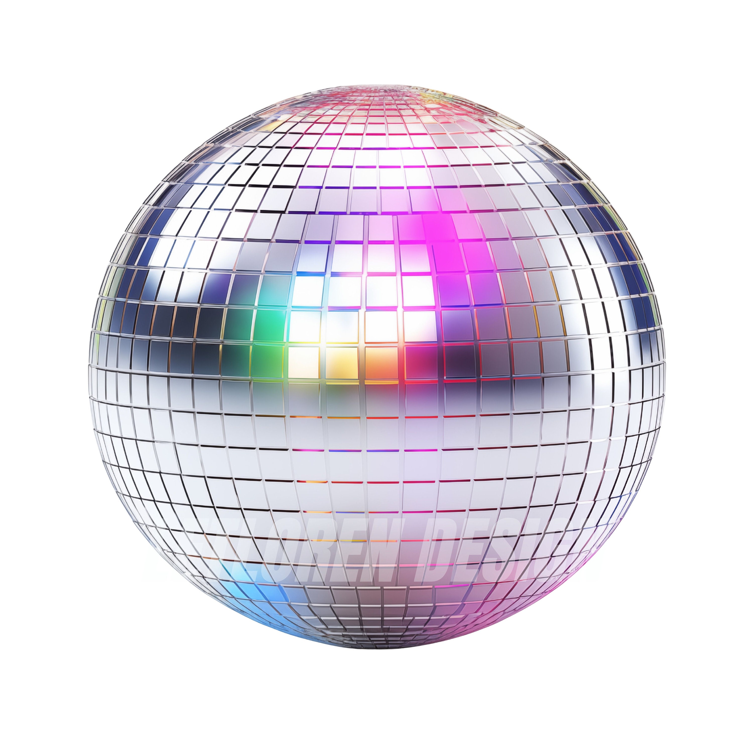 Disco Balls Clipart, Dance Party Graphics, Mirror Balls, Diamond ...