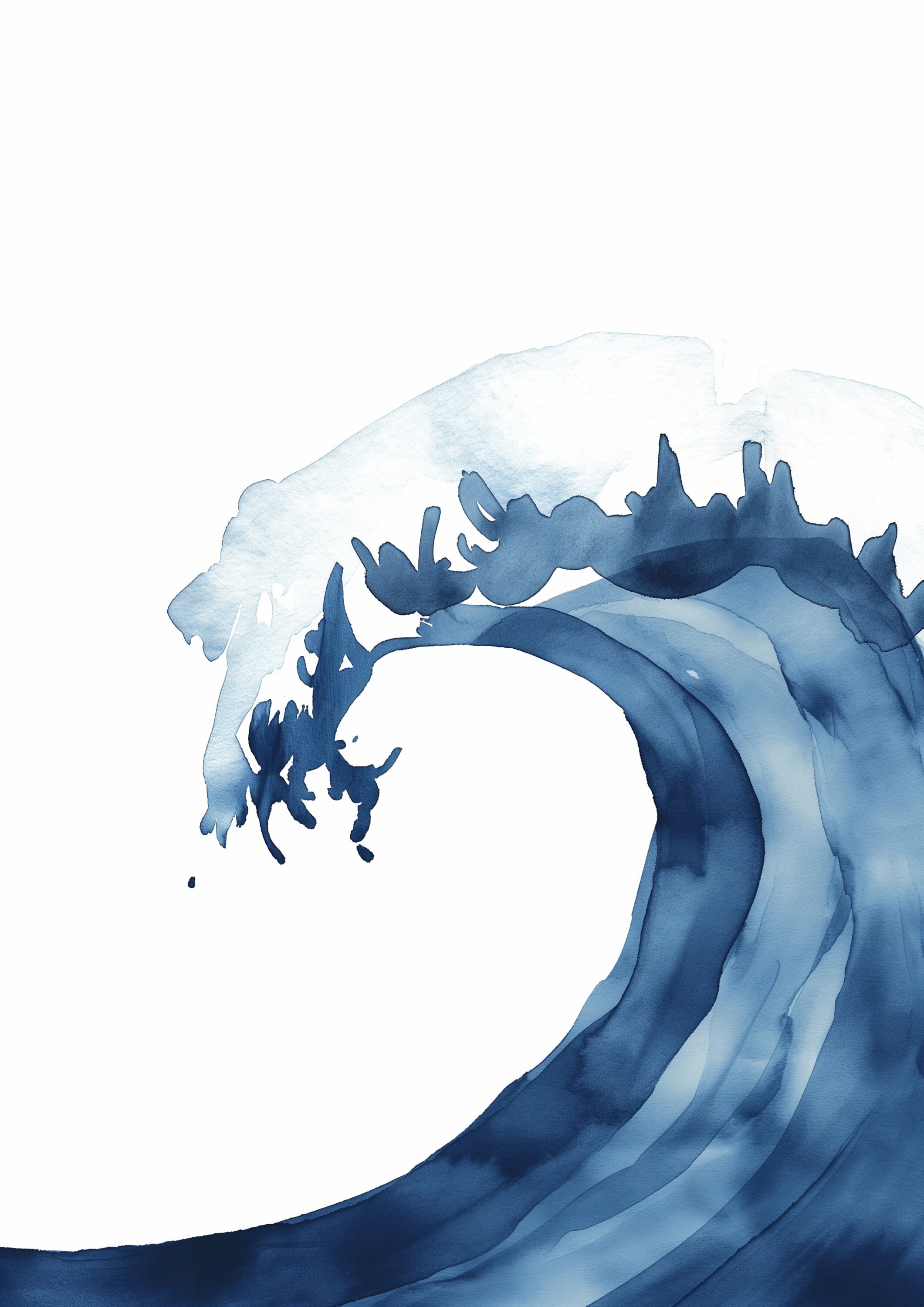 20 Ocean Waves Clipart Wall Art, Planners, Calendars, Scrapbooking ...