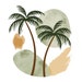 Palm Tree Designs Clipart Wall Art, Planners, Calendars, Scrapbooking ...