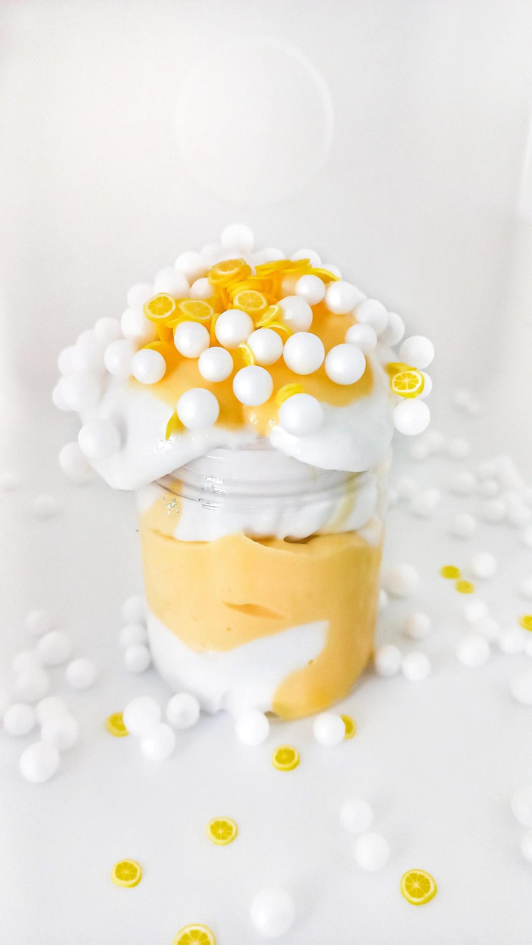 Lemon Meringue Slime, Sensory Toy, Fidget Toy, Slime Gift, Stress ...