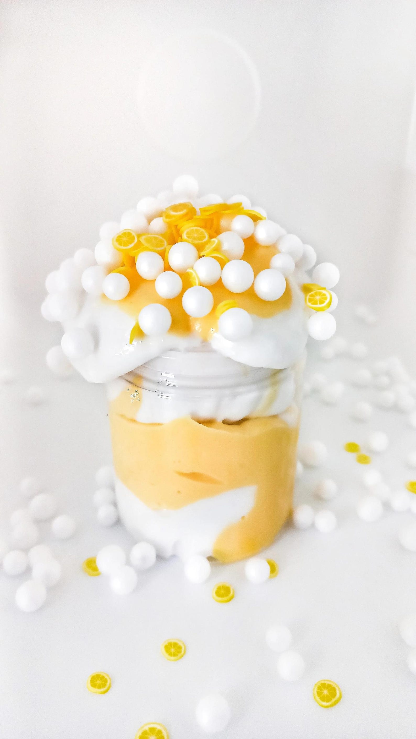 Lemon Meringue Slime, Sensory Toy, Fidget Toy, Slime Gift, Stress ...