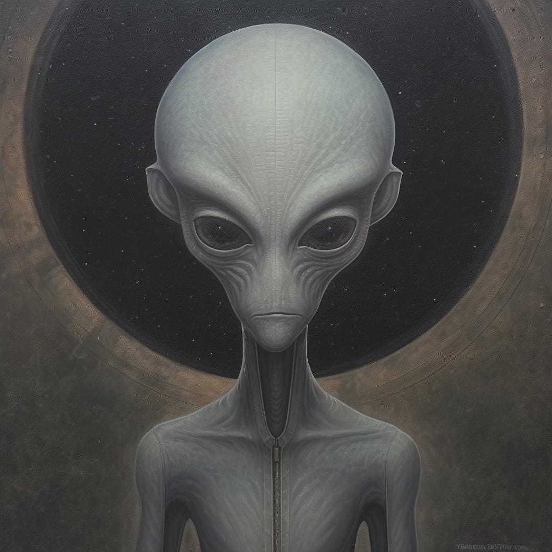 Grey Spirit Companion - Starseed or Alien Spirit Conjuration & Binding ...