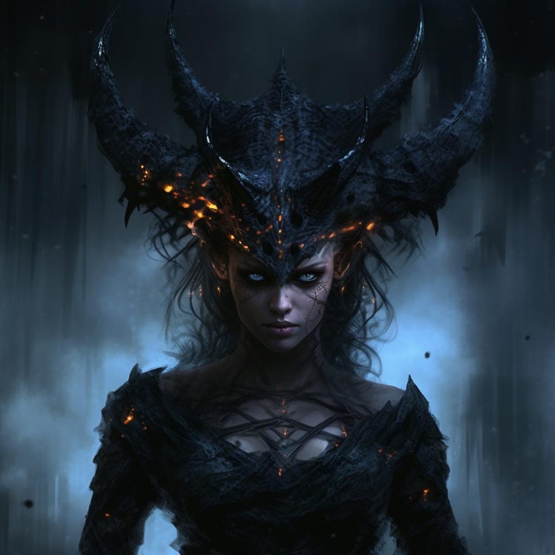 Daughter of Lilith Spirit Companion Protection, Lover, Chaos Magick - Etsy