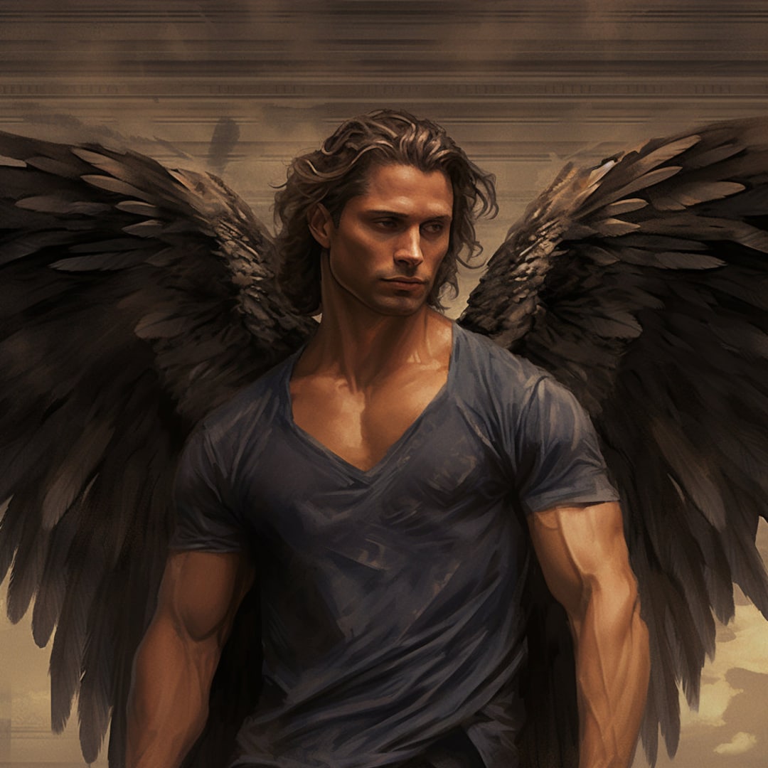 Fallen Angel Spirit Companion - Etsy