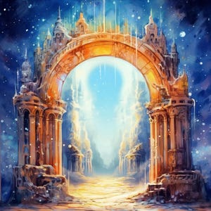 Celestial Realm Portal - A Portal to a Space Inhabited by Celestial ...