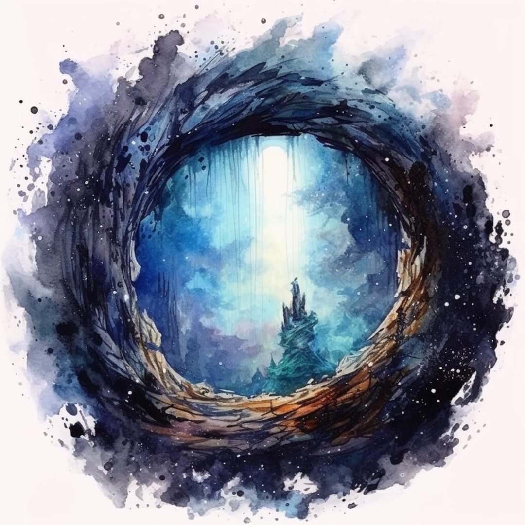 Abyss Portal Attunement - A Portal to an Endless Void and Chaotic Space ...