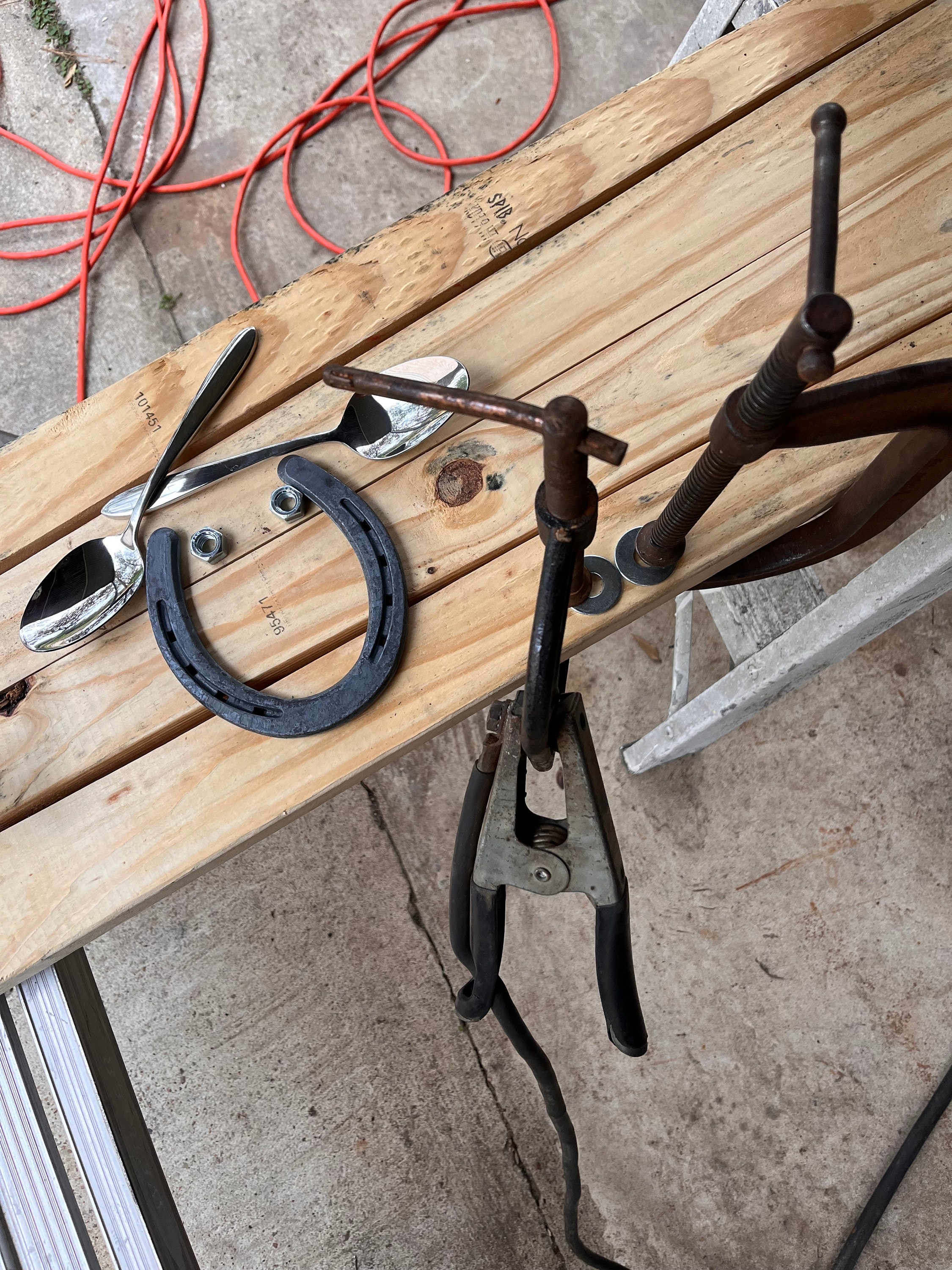 Horseshoe Cow Handmade Metal Wall Hanging - Etsy