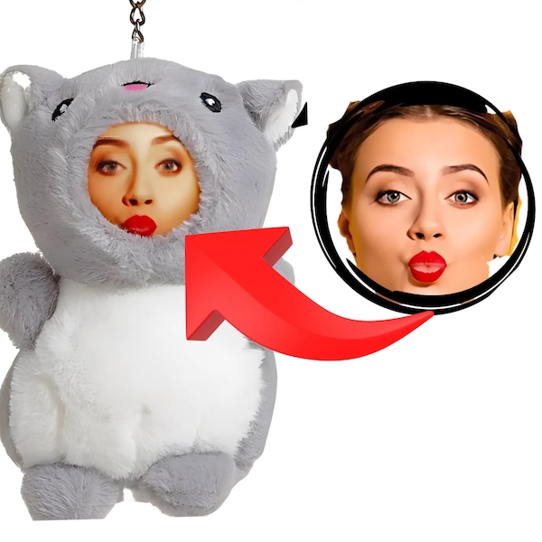Funny Keychains Plush - Etsy
