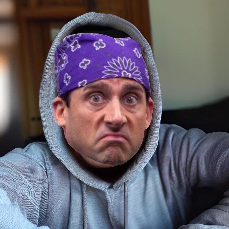 Michael Scott the Office Felon Custom 3D Spoof Mask Funny Celebrity ...