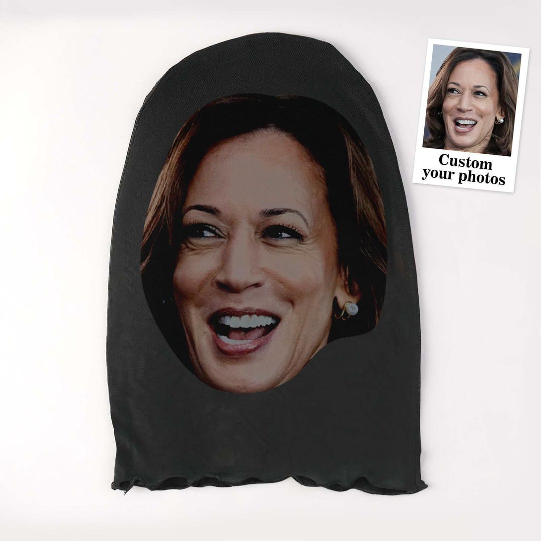 3D Kamala Harris Spoof Mask for Cosplay & Parties | Funny Face ...