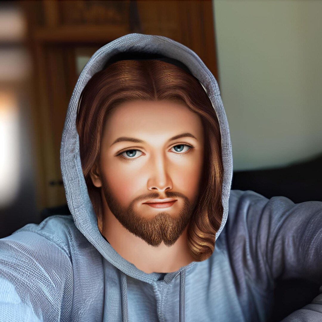 Jesus I Saw That Hilarious 3D Spoof Mask Personalized Cosplay Funny ...