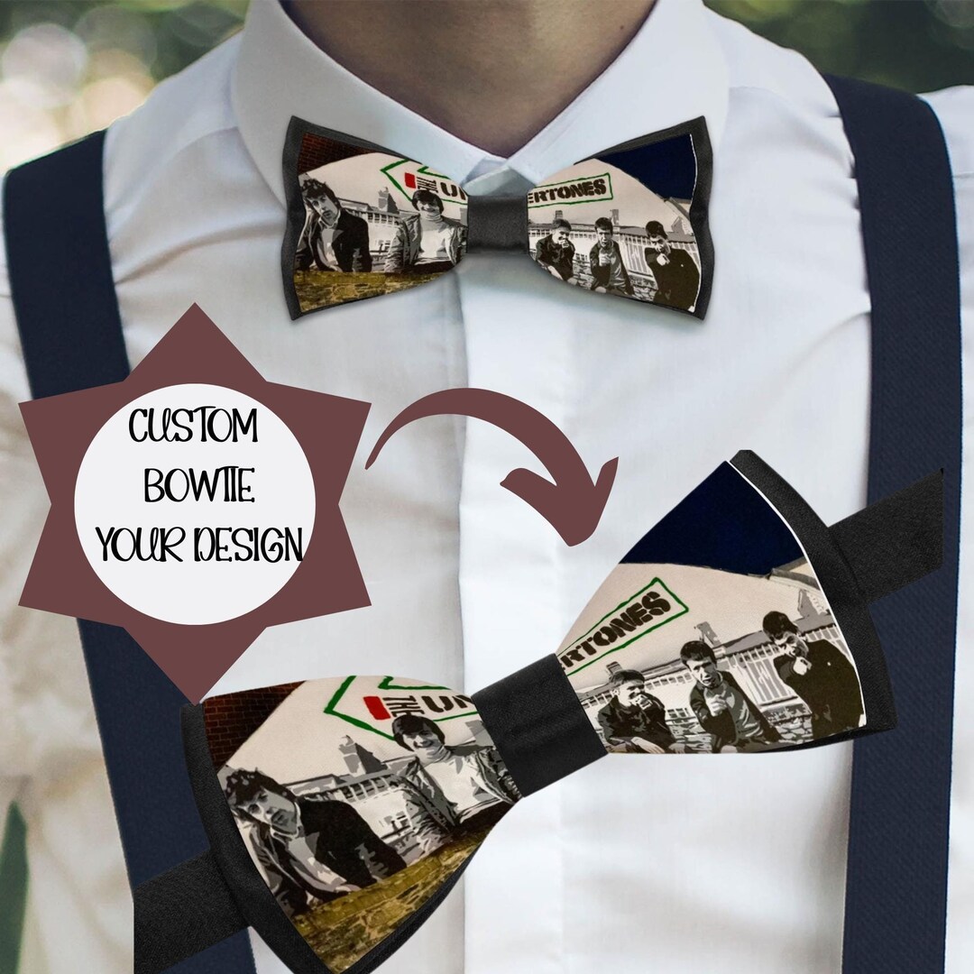 Custom Photo Bow Tie A Personalized Unforgettable Accessory Unique ...