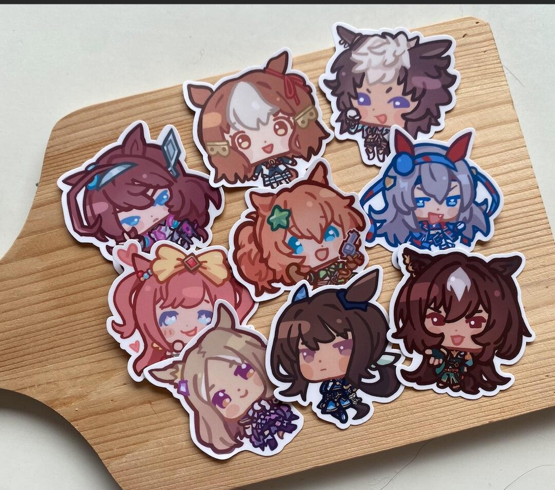 Assorted Uma Musume Stickers, Series 6 - Etsy