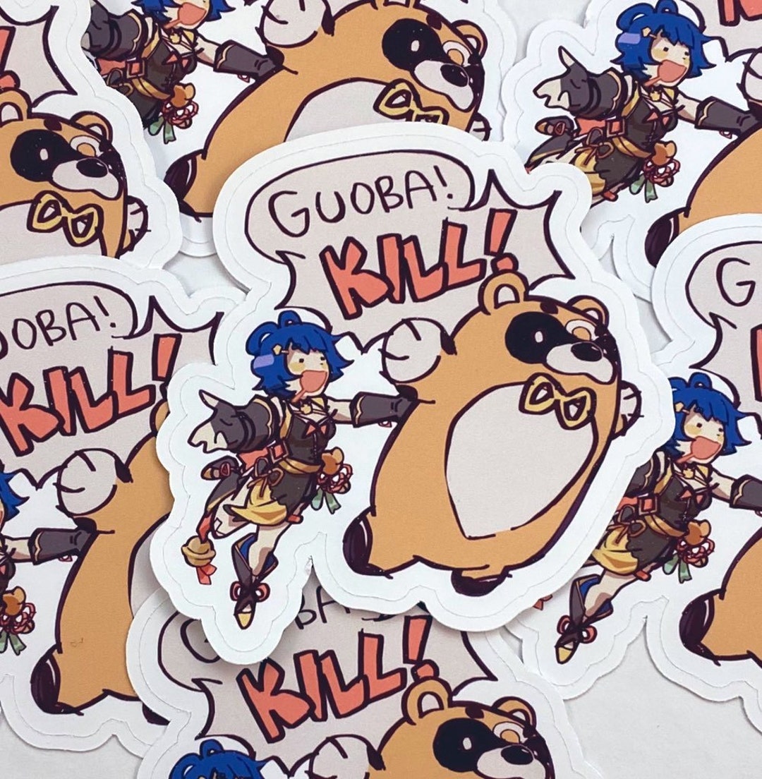 Genshin Impact Assorted Stickers - Etsy