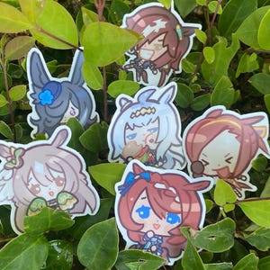 Assorted Uma Musume Stickers, Series 1 - Etsy