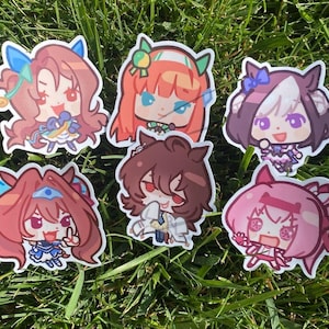 Assorted Uma Musume Stickers, Series 2 - Etsy