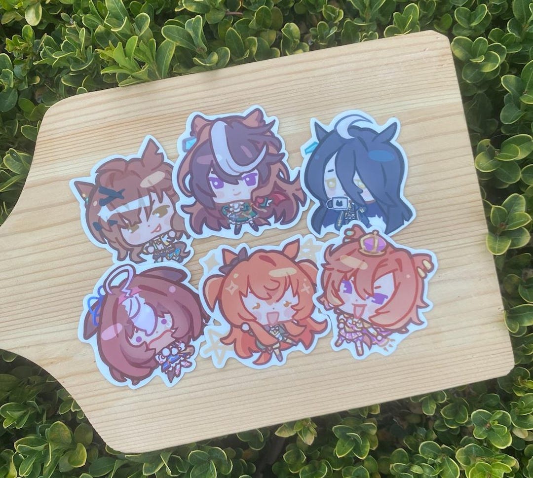 Assorted Uma Musume Stickers, Series 4 - Etsy