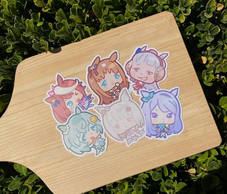 Assorted Uma Musume Stickers, Series 3 - Etsy UK