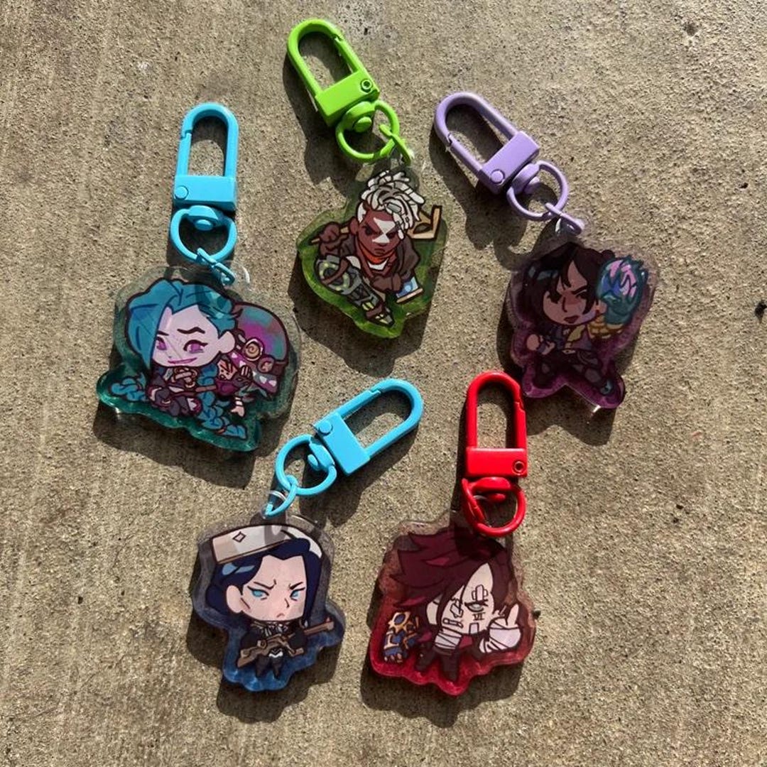 Arcane Season 2 Keychains - Etsy