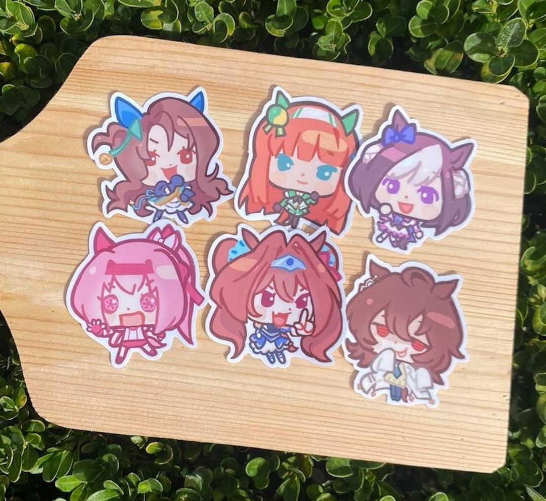 Assorted Uma Musume Stickers, Series 2 - Etsy