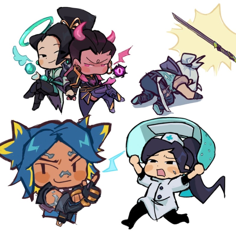 Valorant Stickers - Etsy