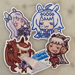 Assorted Uma Musume Stickers - Etsy