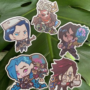 Arcane Season 2 Vinyl Stickers - Etsy