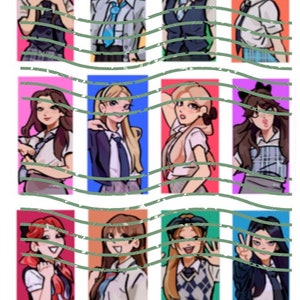 LOONA Flip It! Sticker Sheet - Etsy