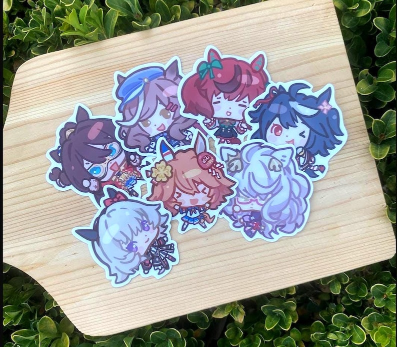 Assorted Uma Musume Stickers, Series 5 - Etsy