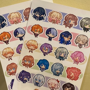 Project Sekai Sticker Sheet - Etsy