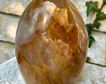Gorgeous Clear Golden Healer Tower Red Brown Quartz Master Healing ...