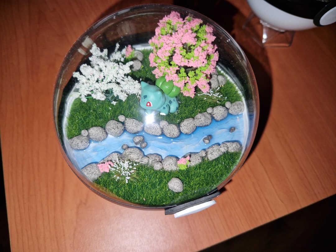 Bulbasaur Handmade Pokemon Terrarium Pokemon Gift Pokemon - Etsy UK
