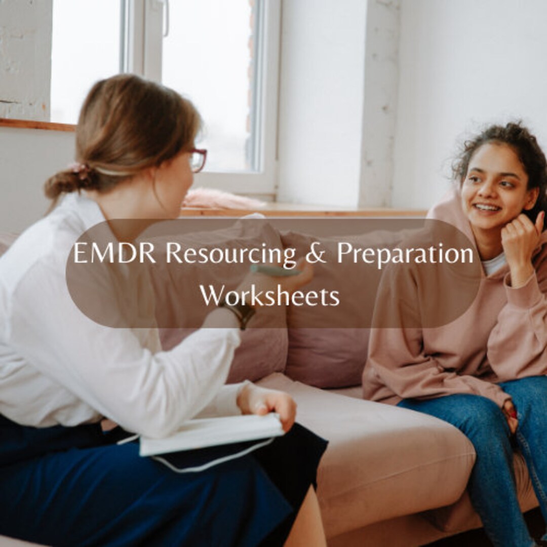 EMDR Resourcing & Preparation Worksheets - Etsy