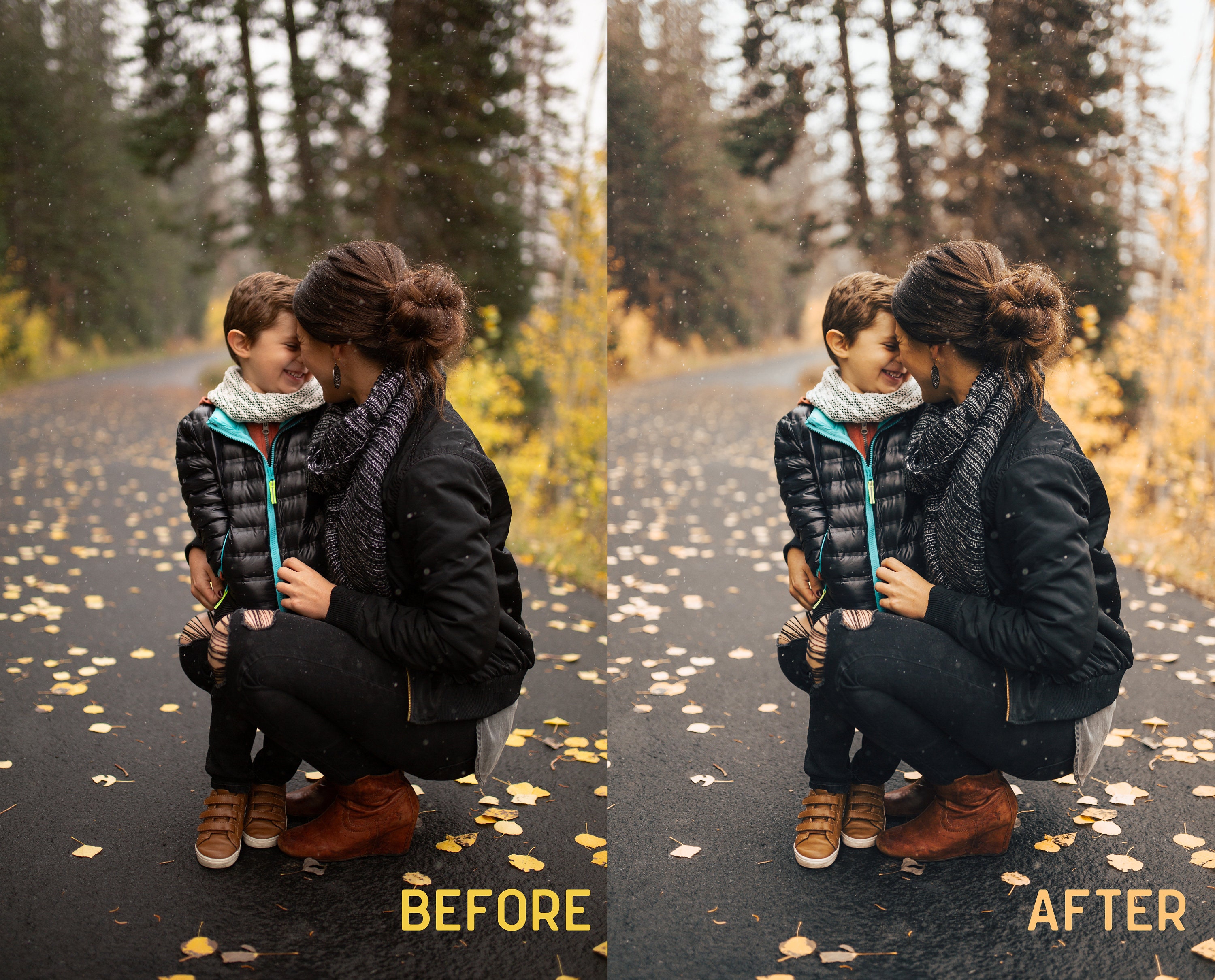 Fall Lightroom Presets | Desktop & Mobile | Warm, Autumn, Pretty ...