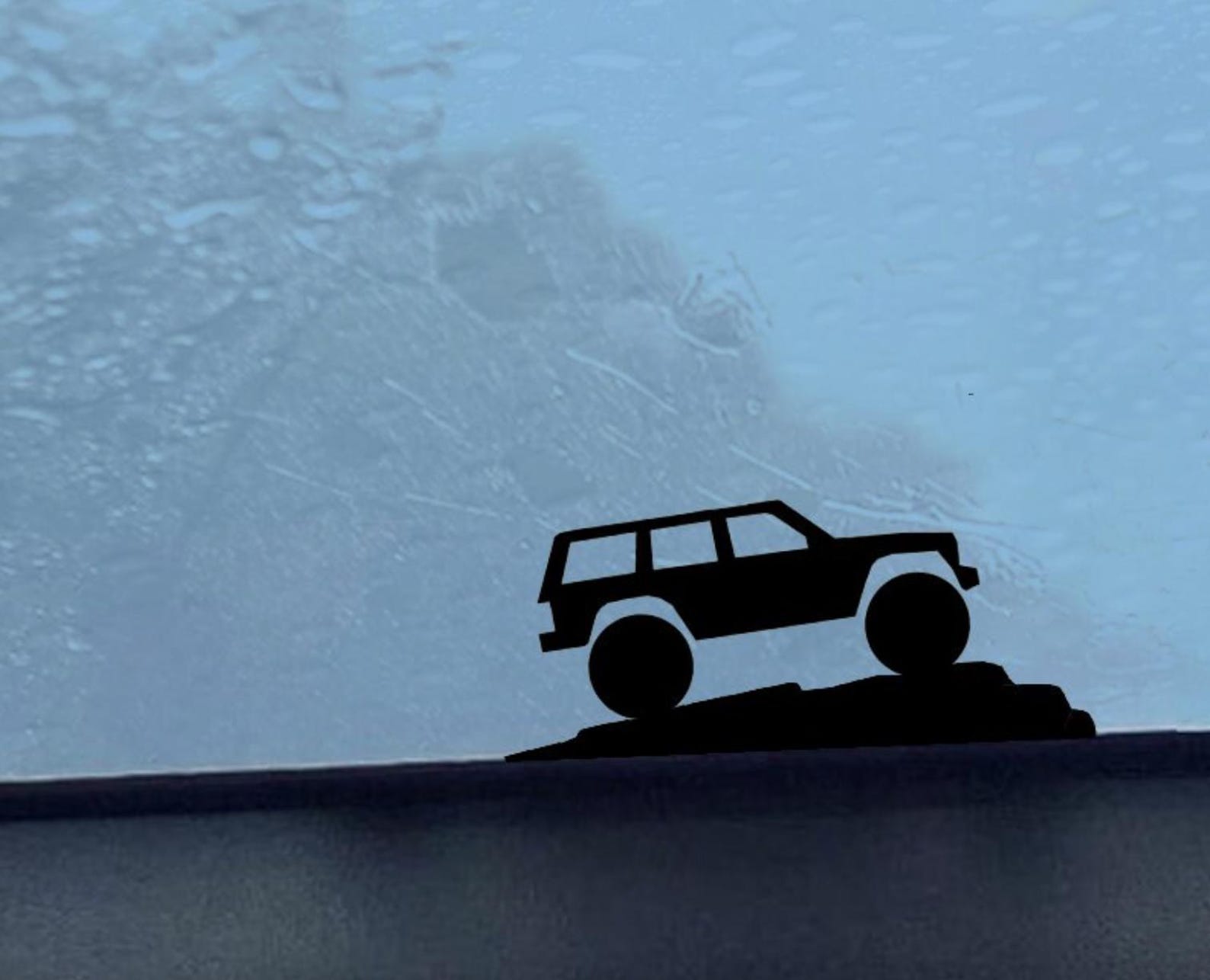 Cherokee Climber, Window Sticker Decal easter Egg Size Works Great for ...