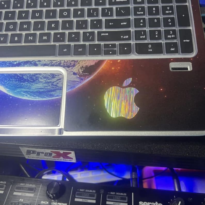 PREMIUM Quality Apple Logo Replacement Sticker (sheet of 2), Apple ...