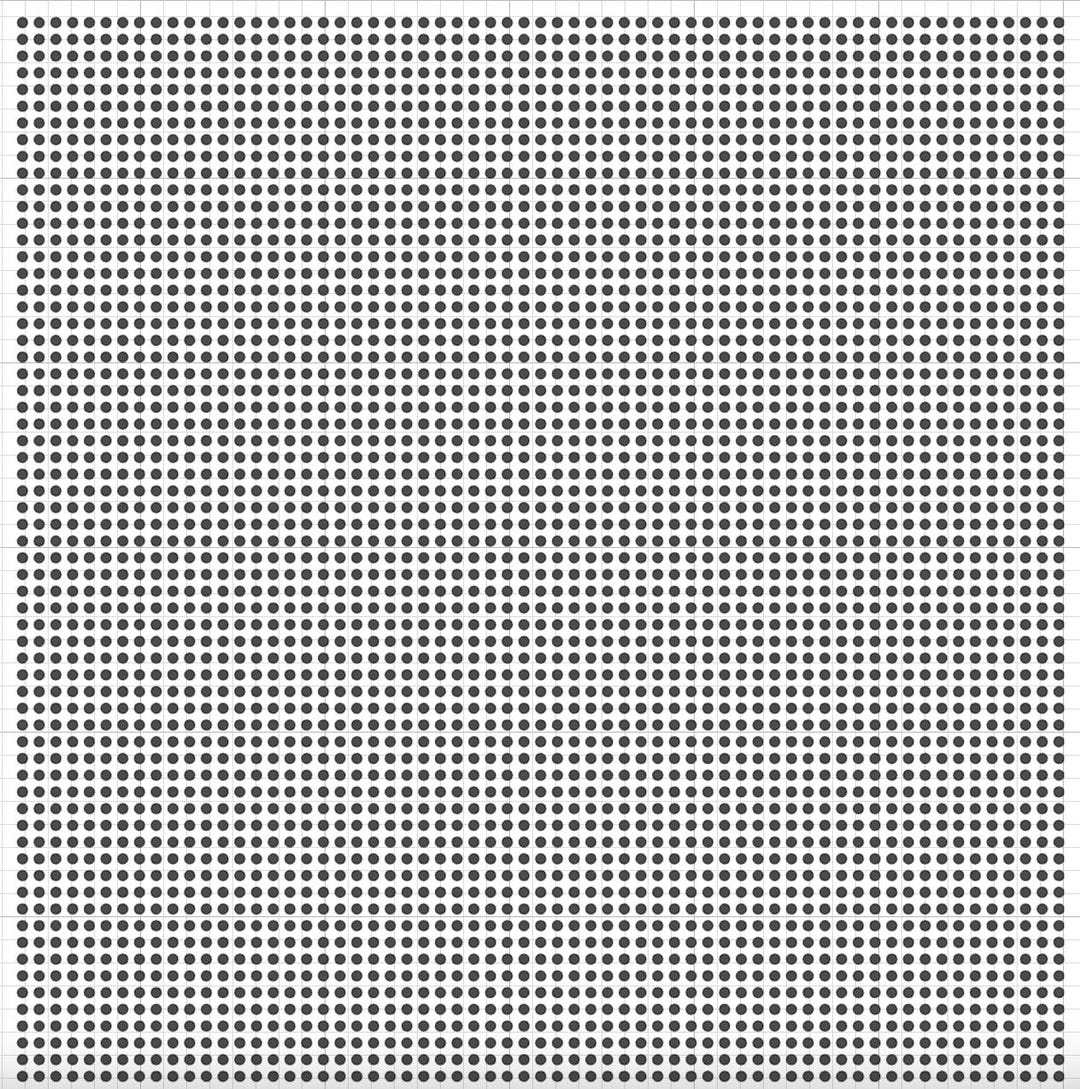 Rhinestone Template Svg 12x12, Ss10 2.80mm-2.90mm, Rhinestone Sheet Svg ...