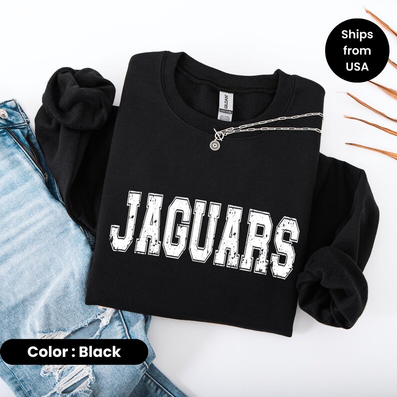 Jaguars Mascot Sweatshirt Vintage Jacksonville Football Shirt Retro ...