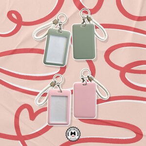 Photocard Holder | ID Badge Holder | Bus Pass Cover | Sliding Card ...