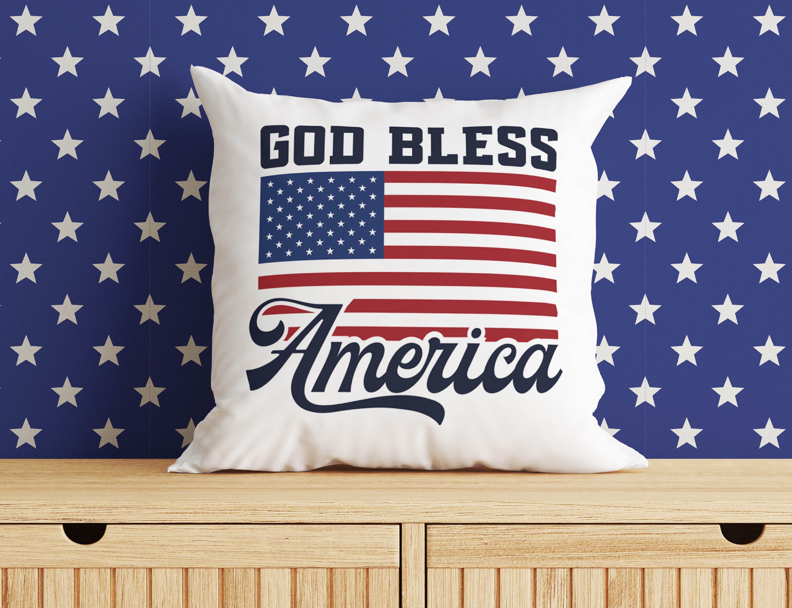 God Bless America Flag Svg Usa Flag Svg Patriotic Svg Usa Cricut File