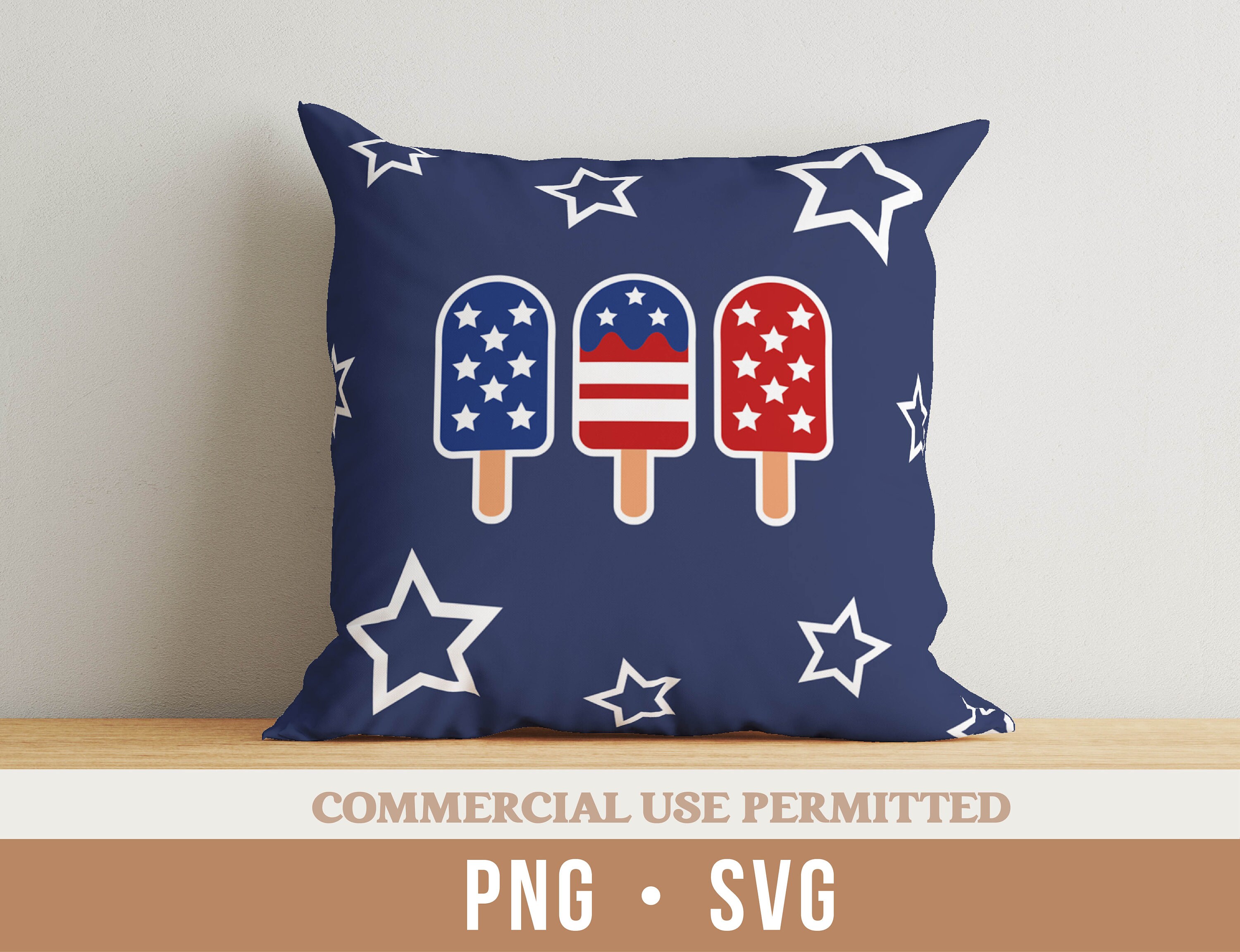 USA Popsicles | Popsicle American Flag Svg | Patriotic 4th of July ...